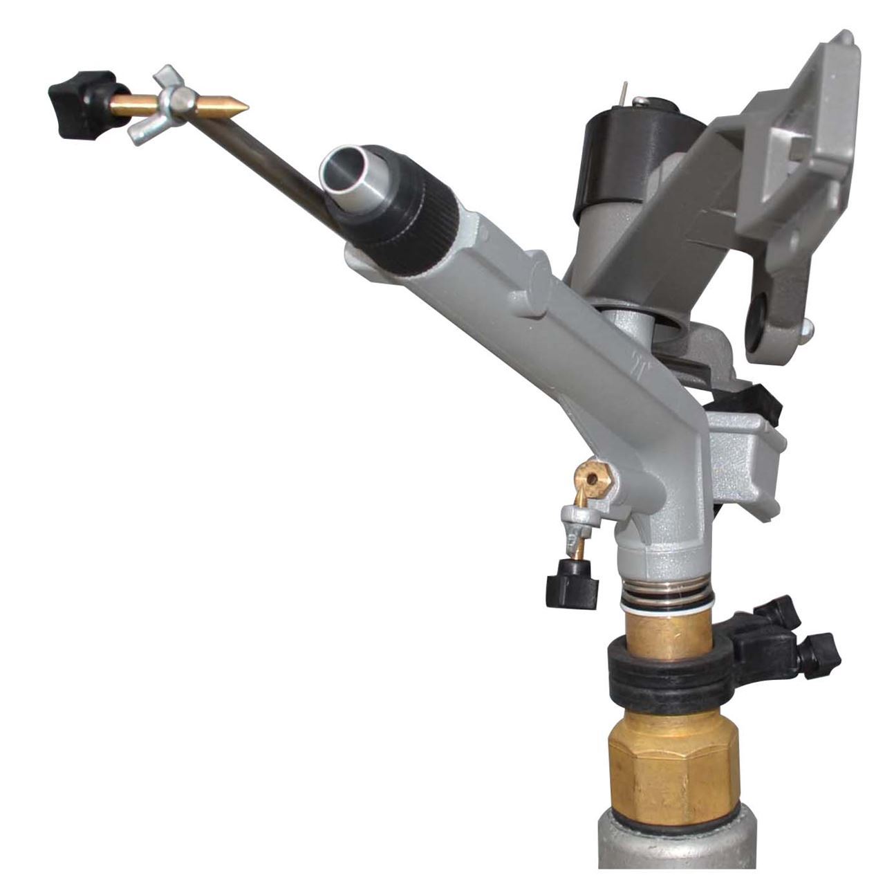 Metal Body Brass Housing Impact Irrigation Sprinkler DuCaR Atom 35