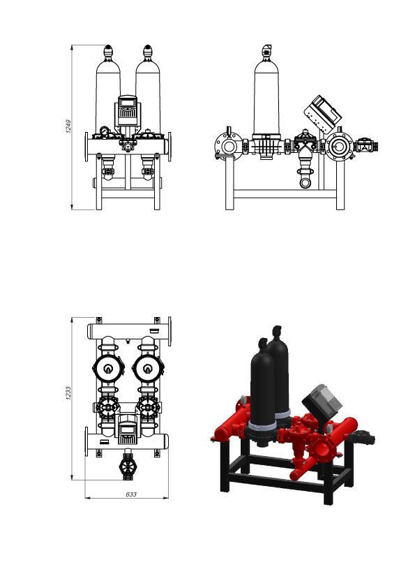 Armas Complete Automatic Plastic Disc Filter Systems