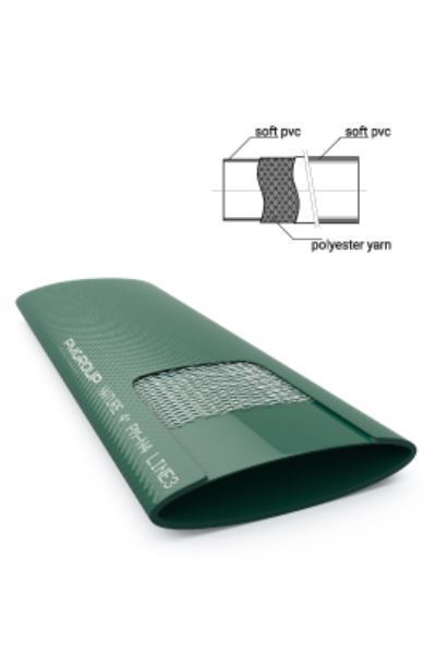 PM Group NATURE (Green) PVC Layflat Hoses